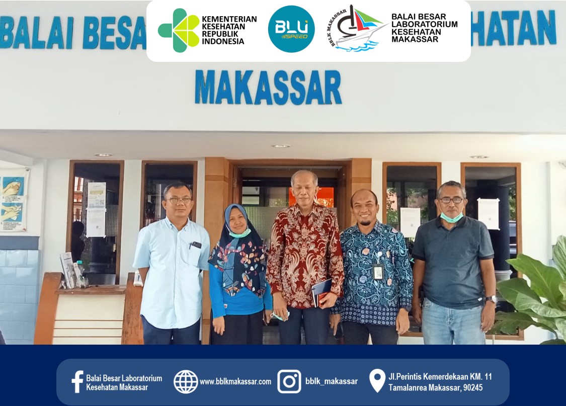 Kunjungan Kepala BBLK Jakarta di BBLK Makassar | BB Labkesmas Makassar