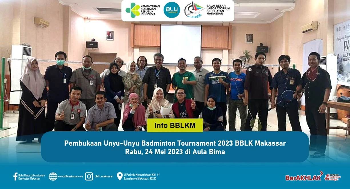 Unyu-Unyu Badminton Tournament 2023 BBLK Makassar Dimulai | BB ...